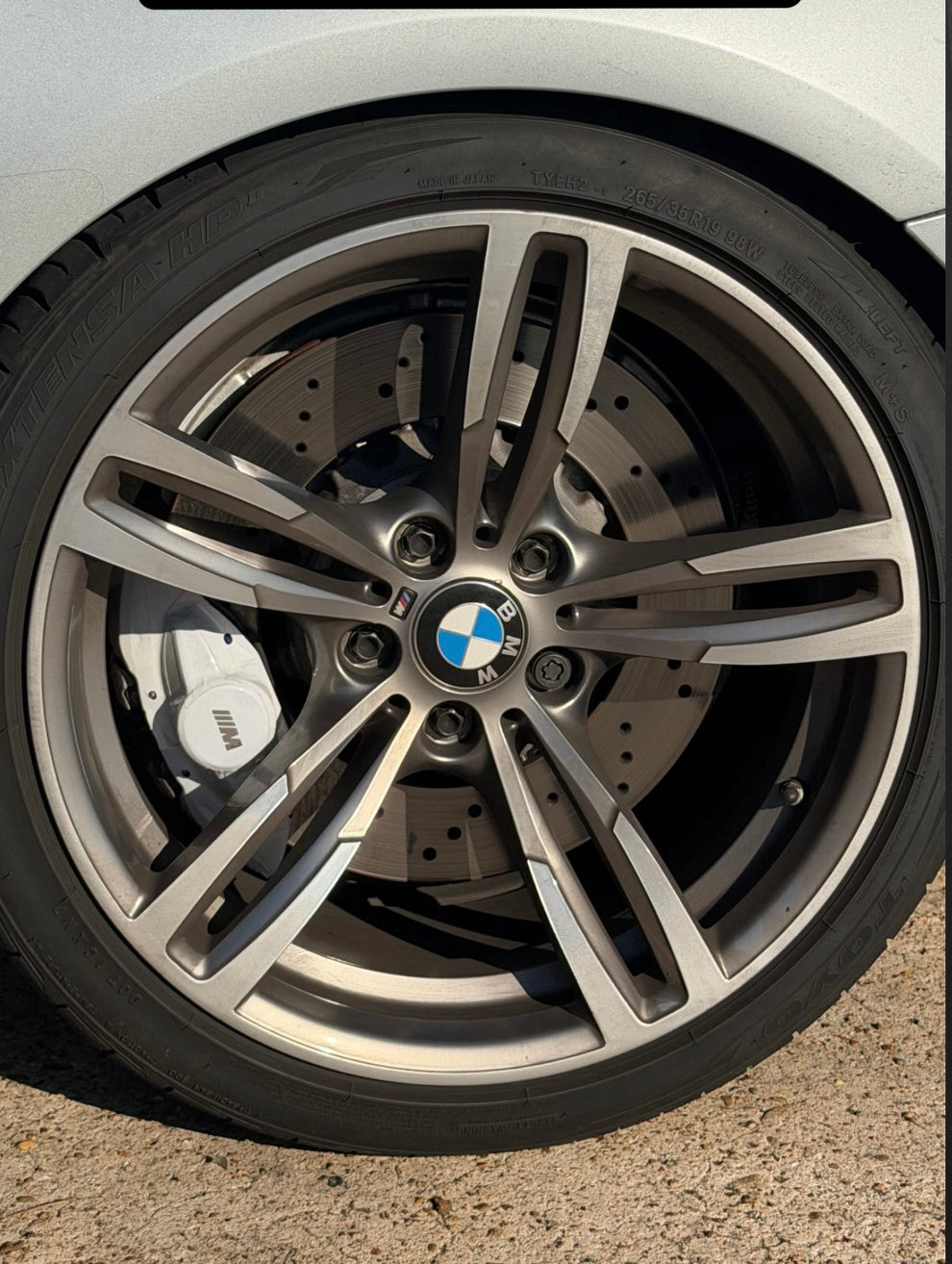 BMW M3 M4 M5 M8 Reflective Caliper Pre-cut Vinyl Kit (F80 G80 F90 F92 ...