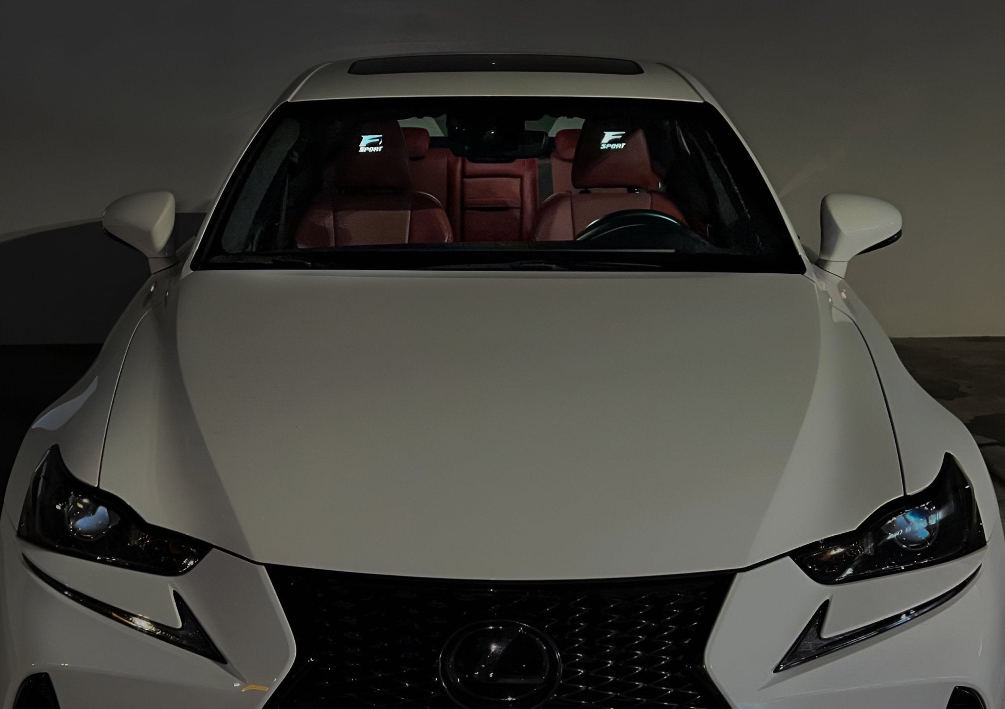 Lexus / Fsport Reflective Headrest Decals – Vinyl Flare