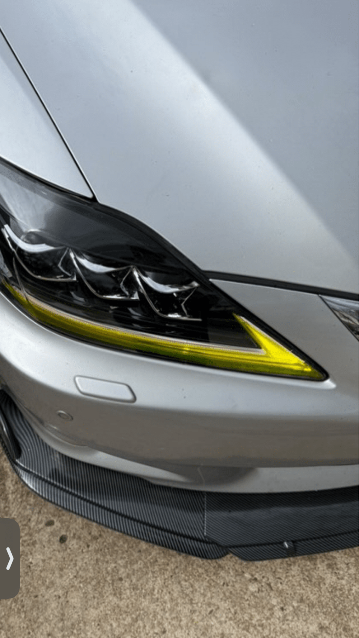 Lexus IS VLAND Pre-Cut DRL Tint Overlays – Vinyl Flare