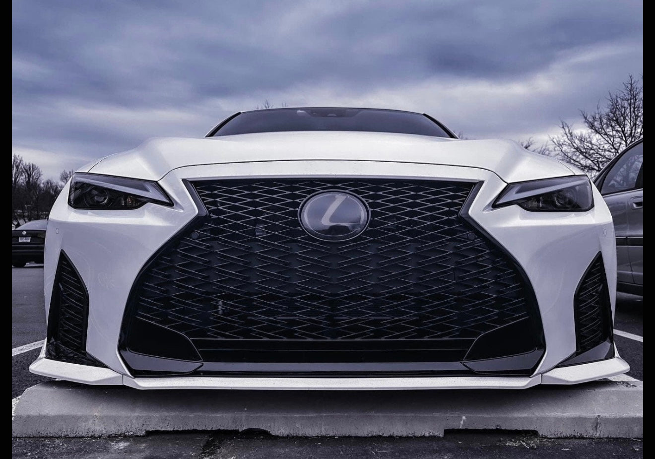Lexus Tint Overlay for Front and Rear Emblems – Vinyl Flare