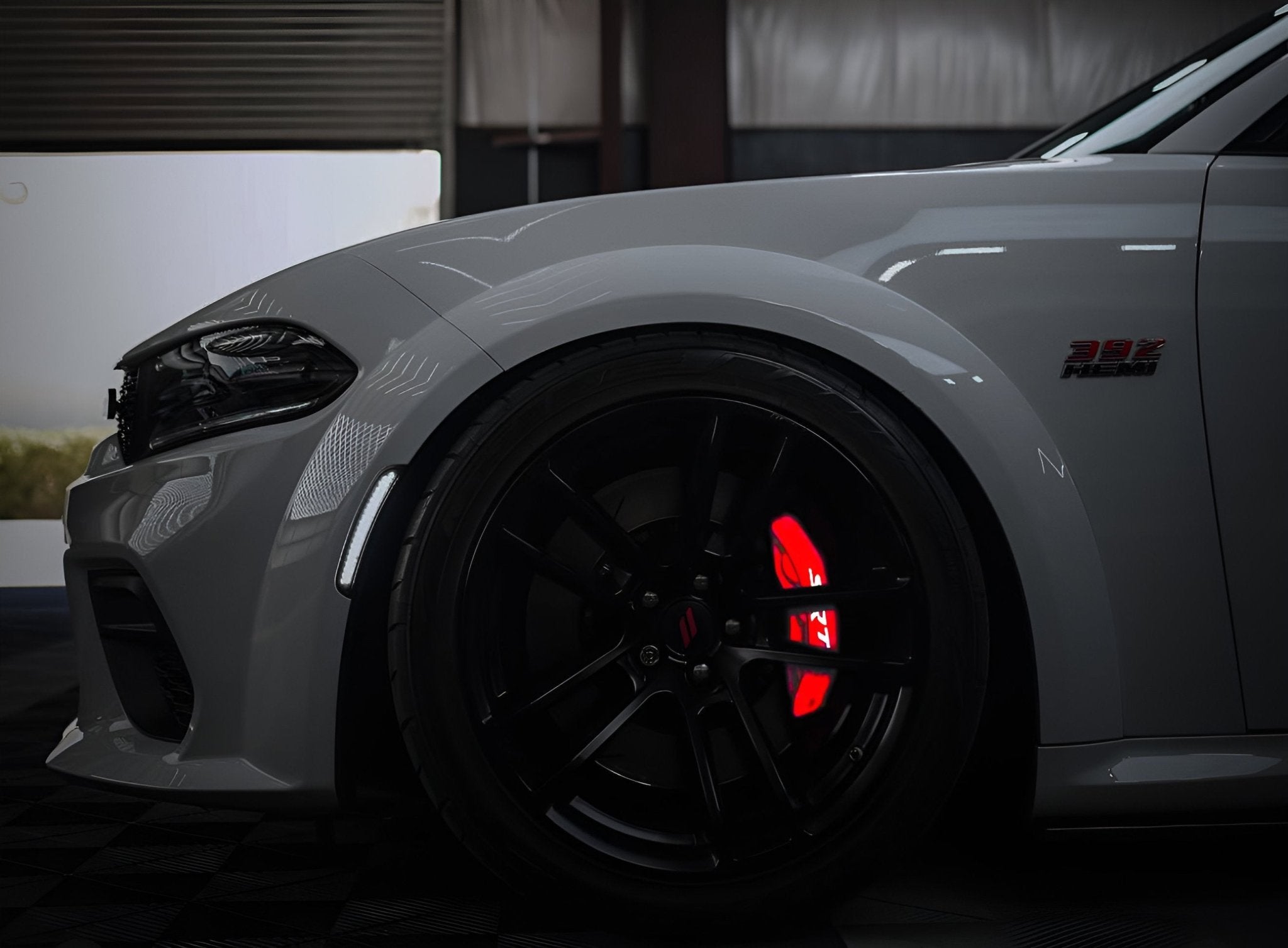 Dodge SRT / R/T / 300c Reflective Caliper Pre-cut Vinyl Kit 2015 ...