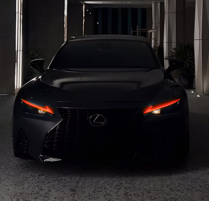 Lexus IS Pre-Cut DRL Tint Overlays – Vinyl Flare