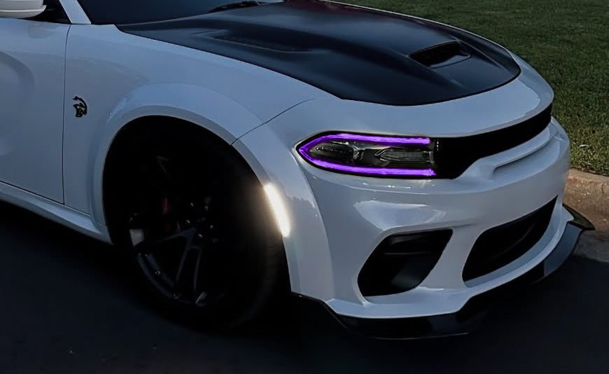 Dodge Charger Pre-Cut DRL Tint Overlays 2015-2023 – Vinyl Flare