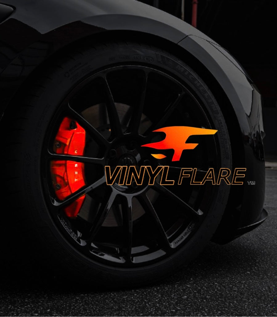 Vinyl Flare | Reflective Pre-Cut Vinyl Caliper Kits